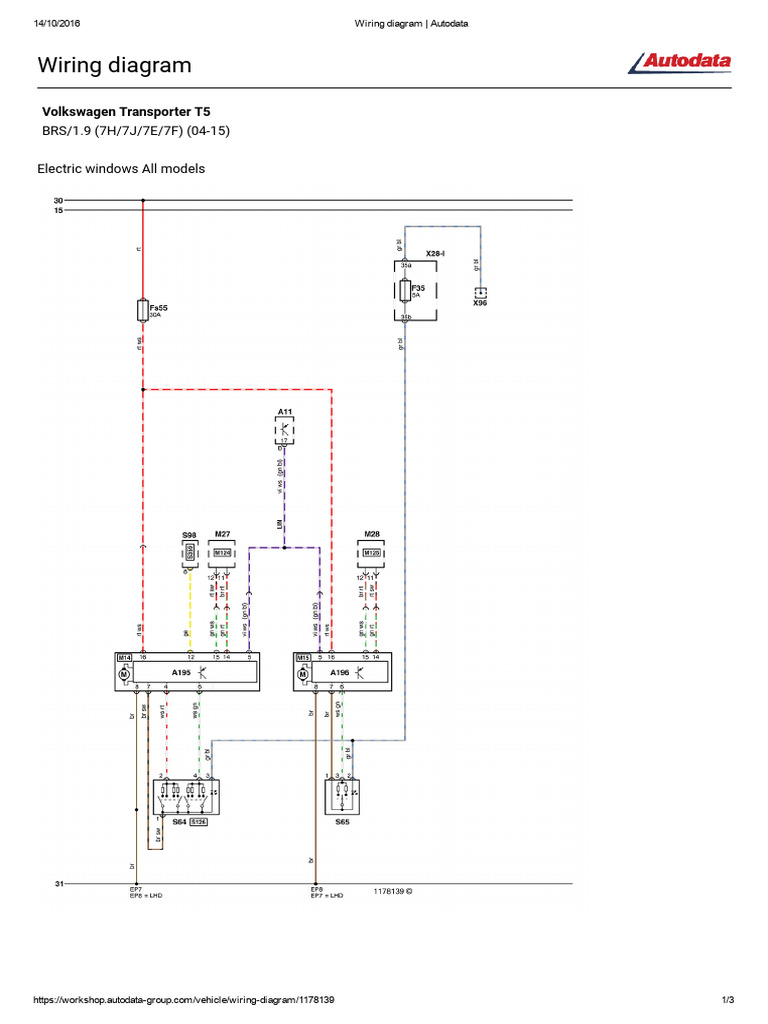 Wiringdiagram Autodata T5Windows | PDF