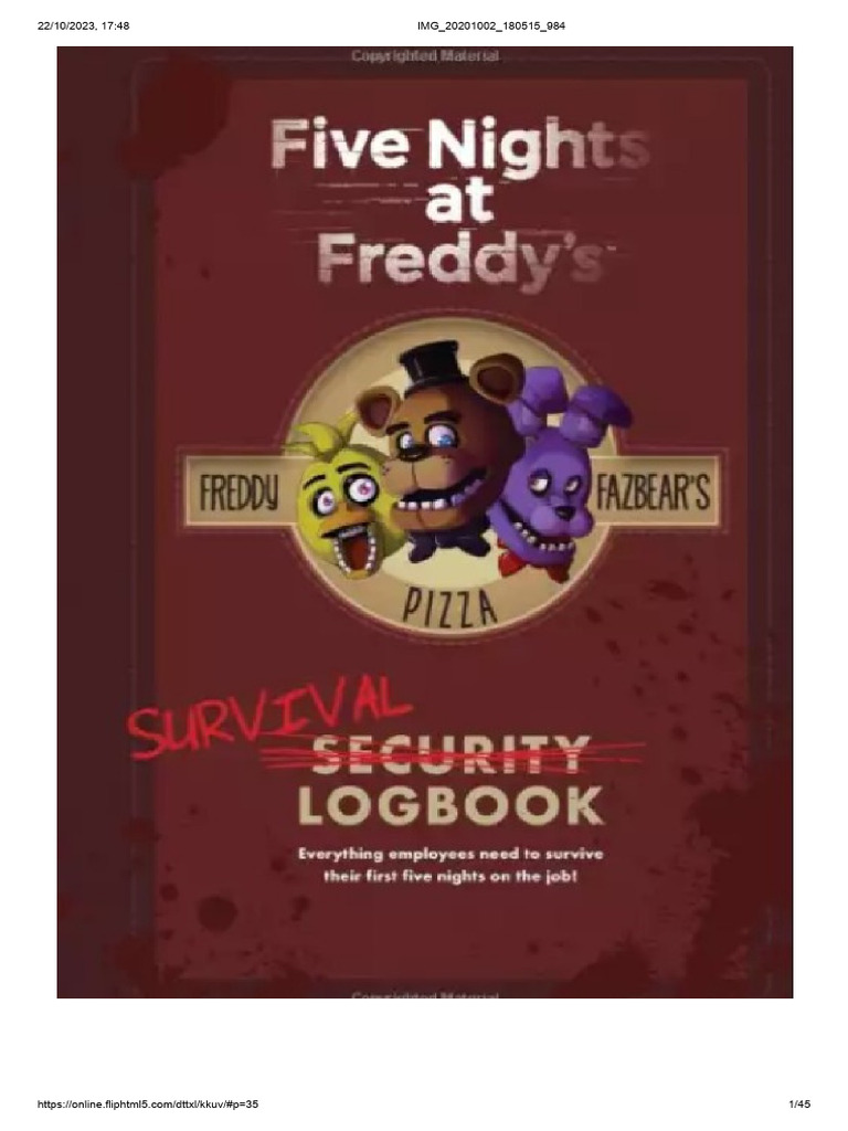 FNAF Survival LogBook | PDF