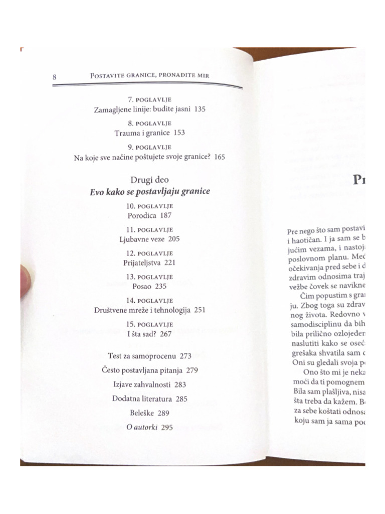 Postavite Granice, Pronadite Mir | PDF