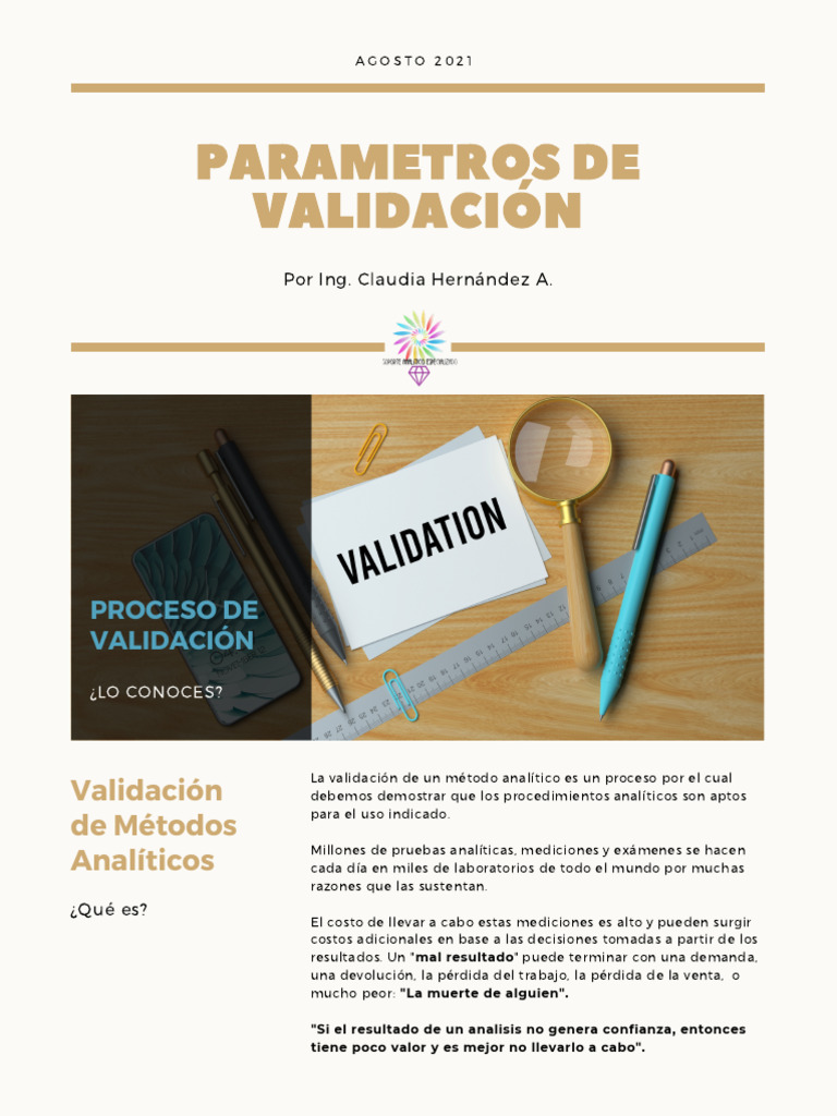 Parametros de Validacion | PDF