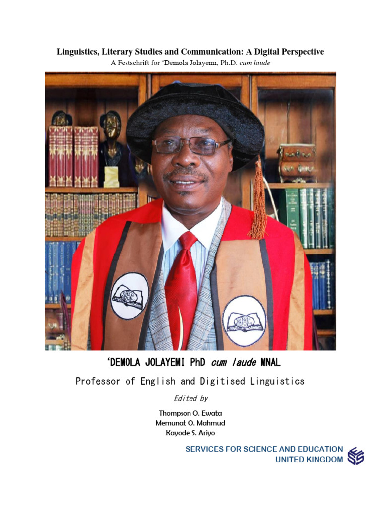 Linguistics, Literary Studies and Communication A Digital Perspective ...