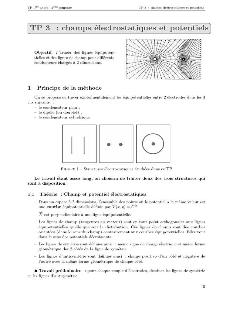 TP3 Electrostat | PDF