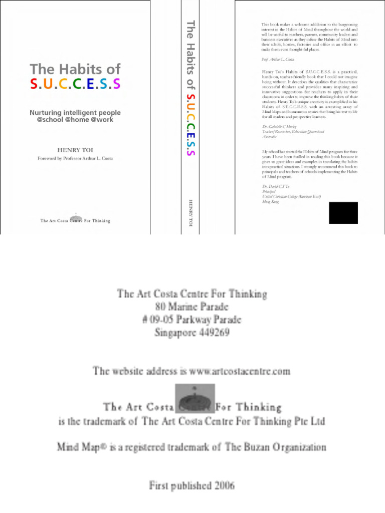 The Habits of Success | PDF | Science & Mathematics