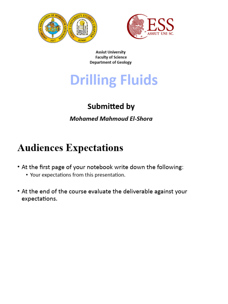 Drilling Fluids and Rig Components | PDF