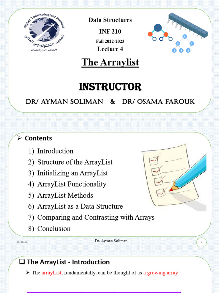 INF210 Lec4 Data Structures | PDF
