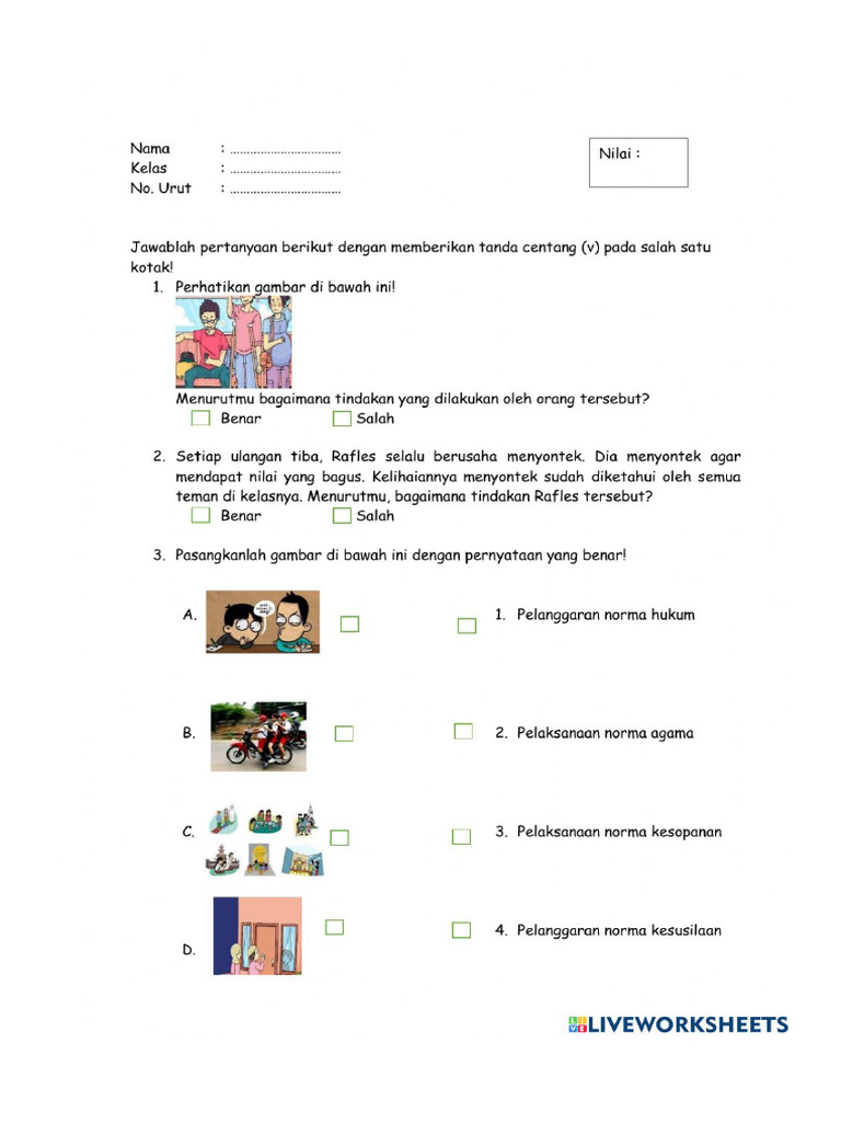 LKPD Norma Dan Aturan | PDF