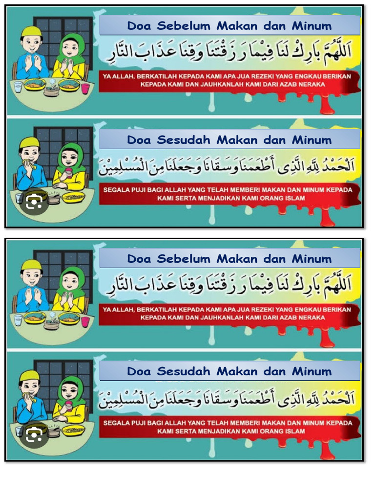Doa Makan Dan Minum | PDF