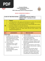 Rectal Suppository Administration Guide | PDF | Rectum | Health Care