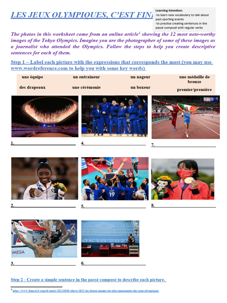 Les Jeux Olympiques | PDF