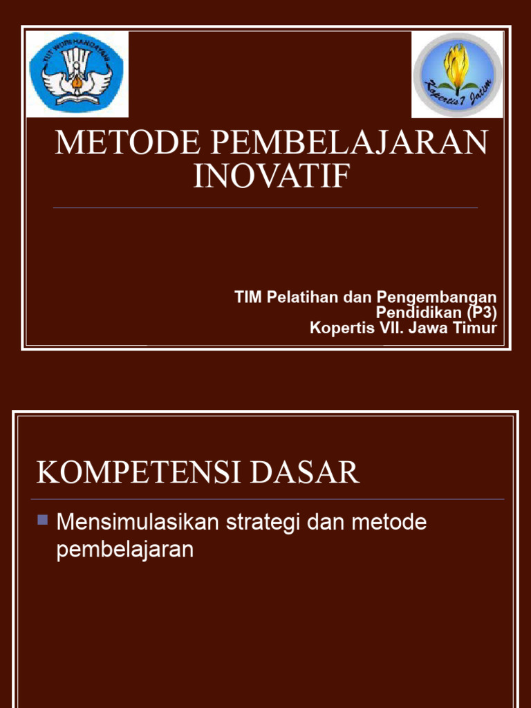 Metode Pembelajaran Inovatif | PDF