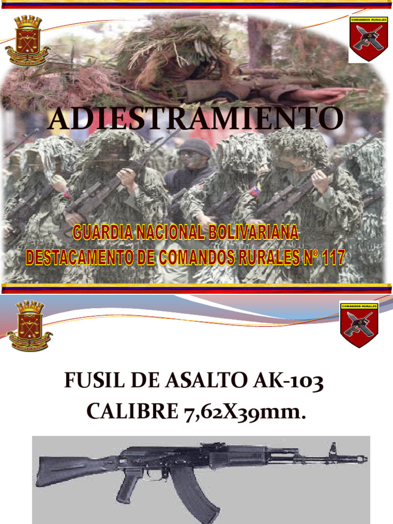 Exposicion Fusil Ak-103 (Plan Republica) | PDF