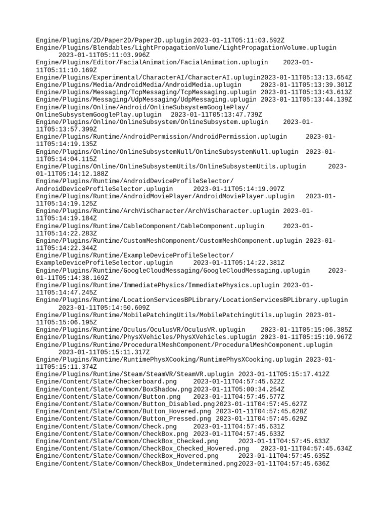 Unreal Engine Plugin List | PDF | Software Development | Computer Programming