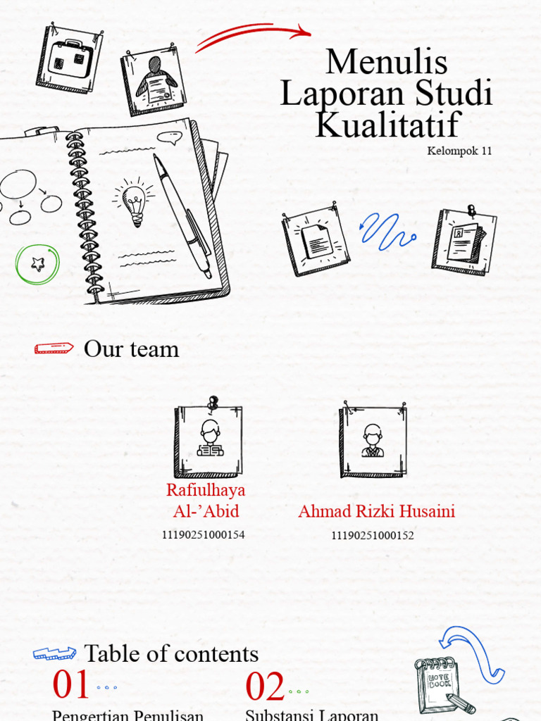 Penulisan Laporan Penelitian Kualitatif - Kel 11 | PDF