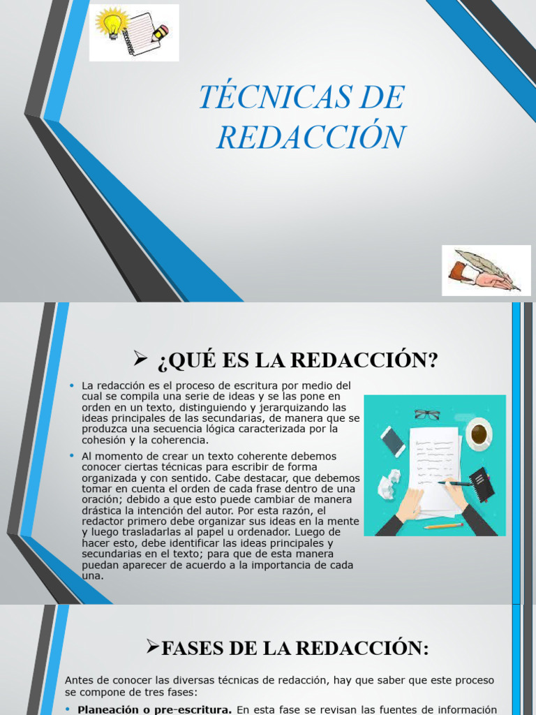 Tecnicas de Redaccion | PDF