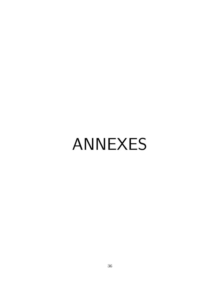 Annexes Title | PDF