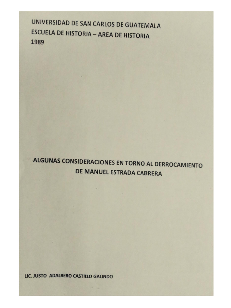 Consideraciones Al Derrocamiento | PDF
