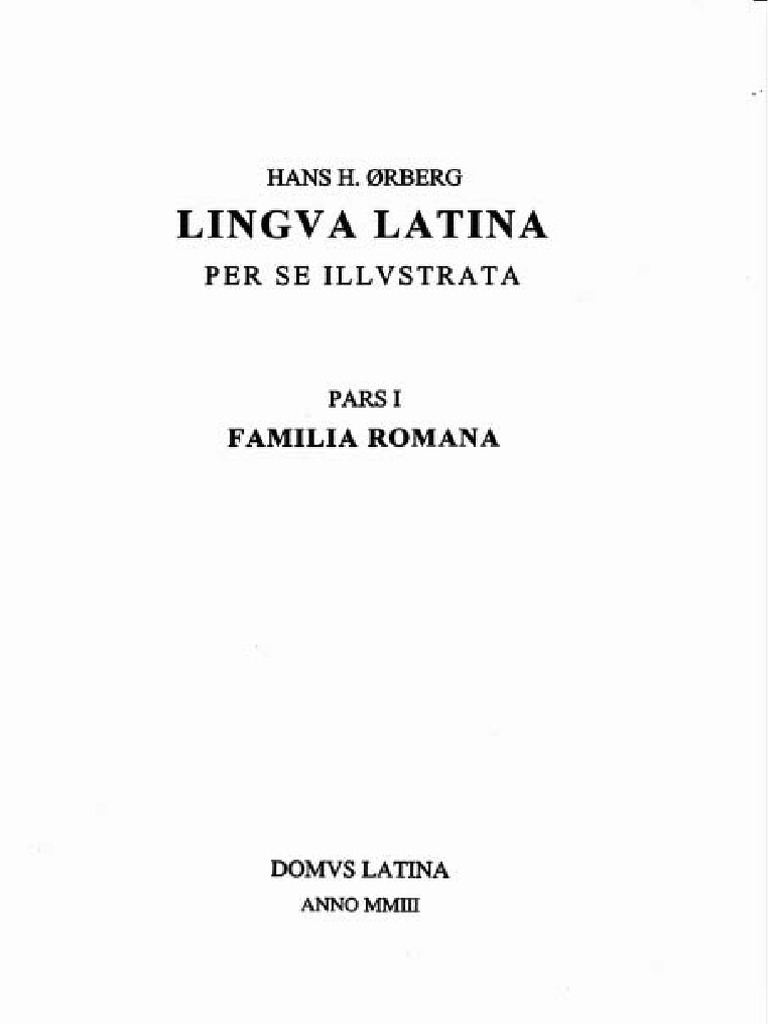 02 - Capitulum Primum | PDF