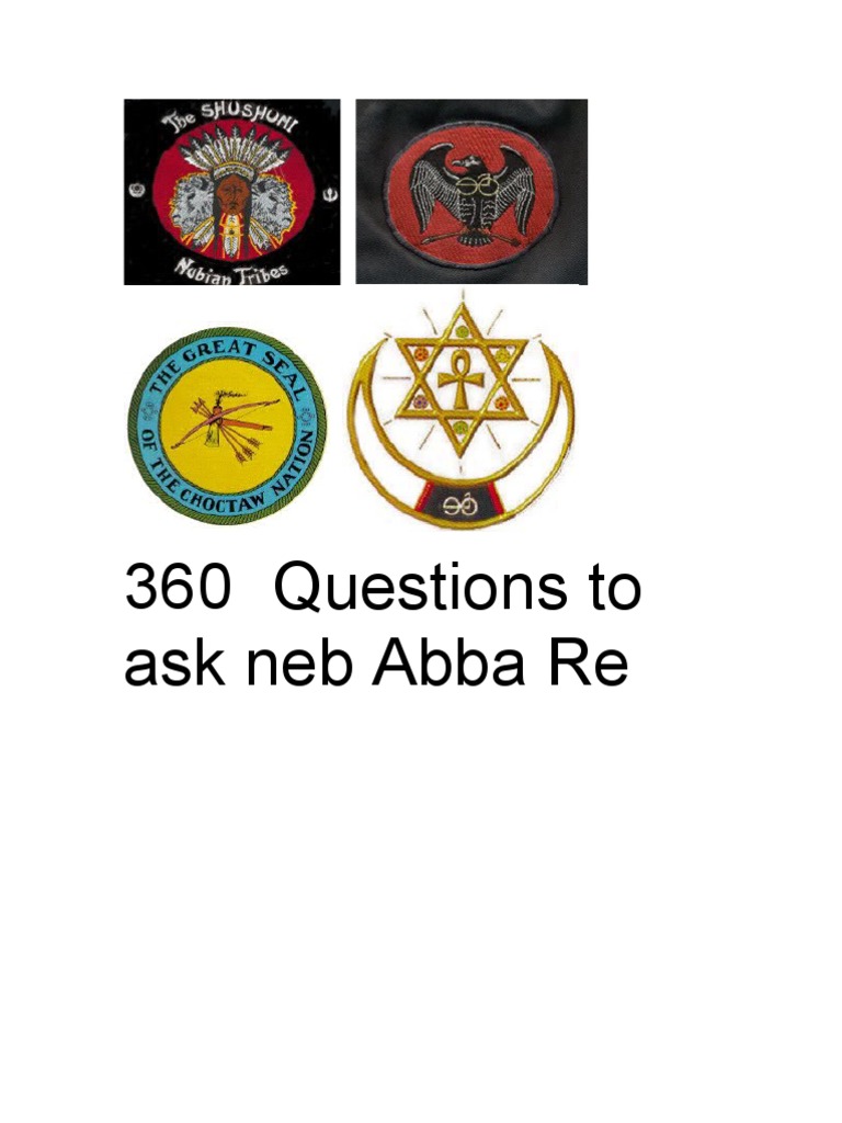 360 Questions To Ask Abba Re | PDF | Earth | Planets