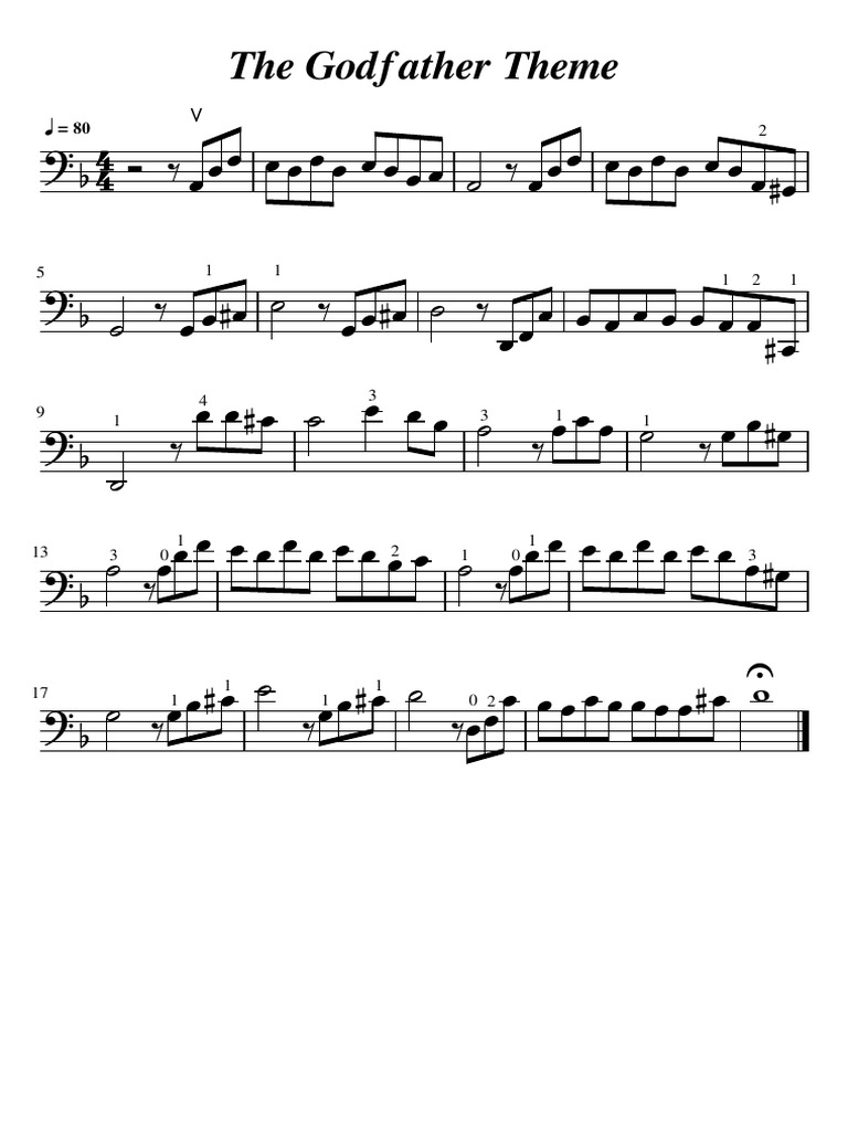 Godfather Theme | PDF