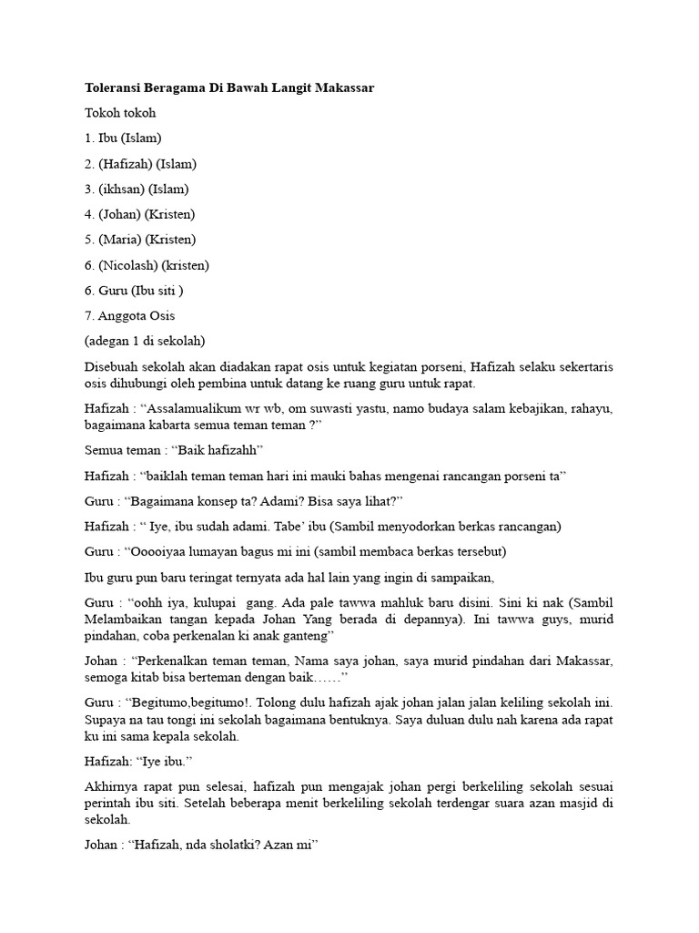 Narasi Drama Fix | PDF