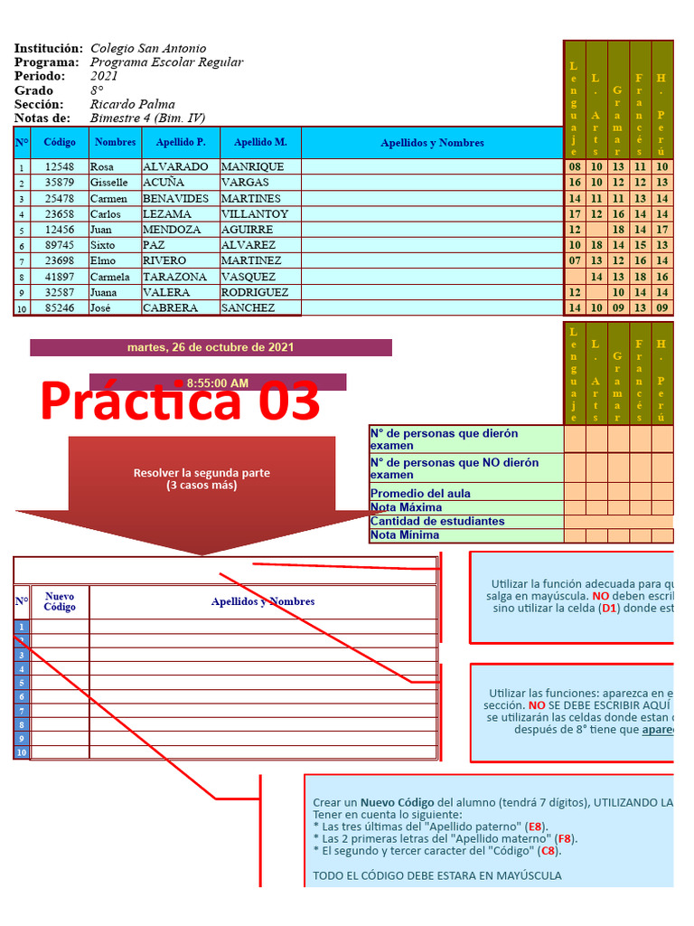 Practica 03 | PDF