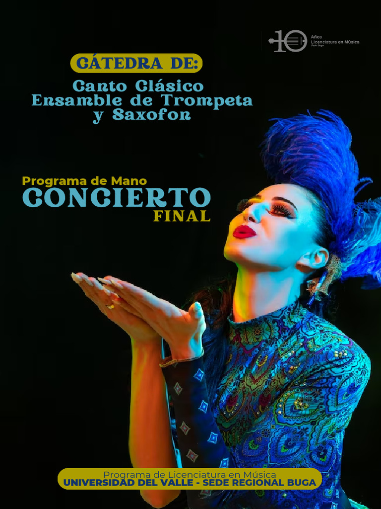 Programa de Mano | PDF