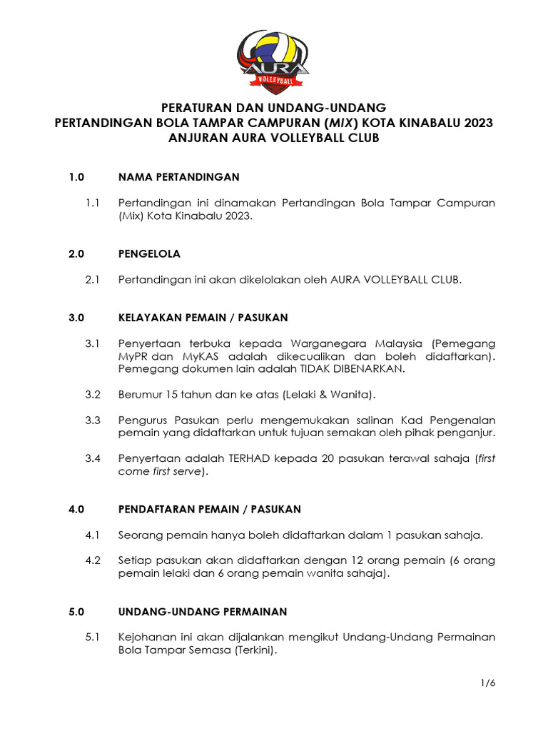 Syarat Dan Peraturan | PDF