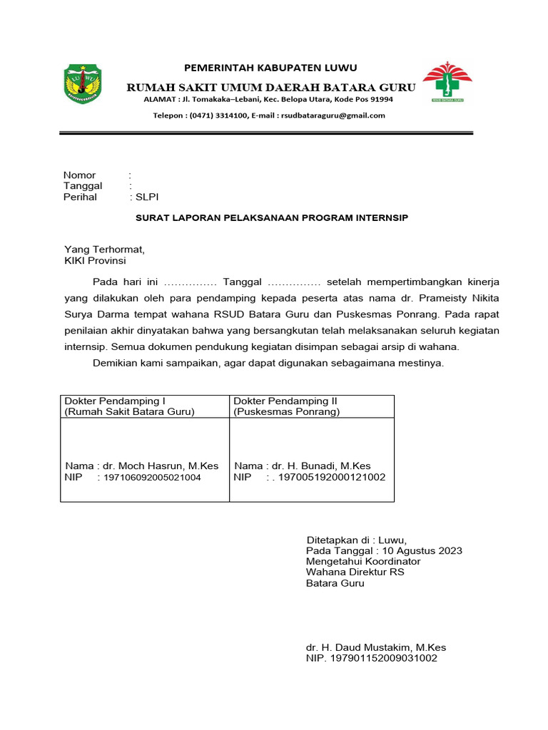 SLPI Dr. Prameisty Nikita | PDF