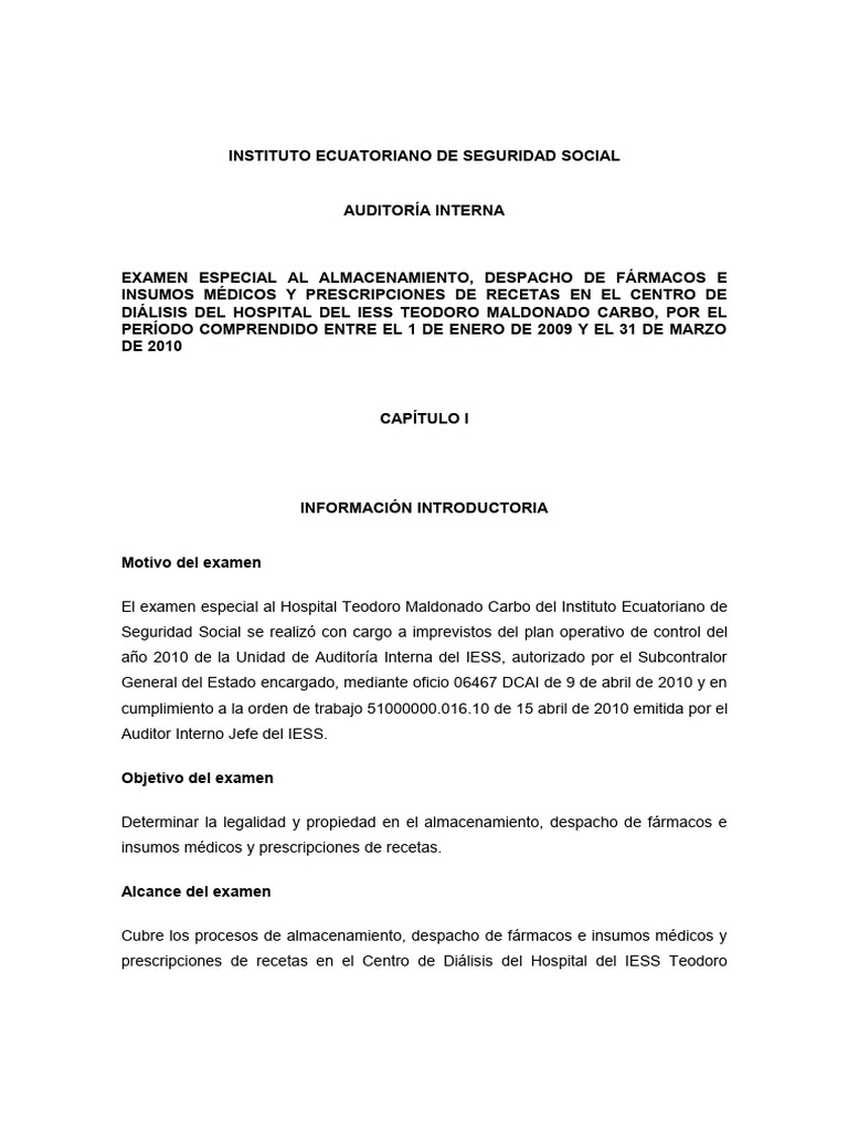 2011005 | PDF | Prescripción médica | Hospital