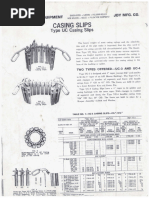 NOV - Rotary Slips Manual | PDF | Pipe (Fluid Conveyance) | Elevator