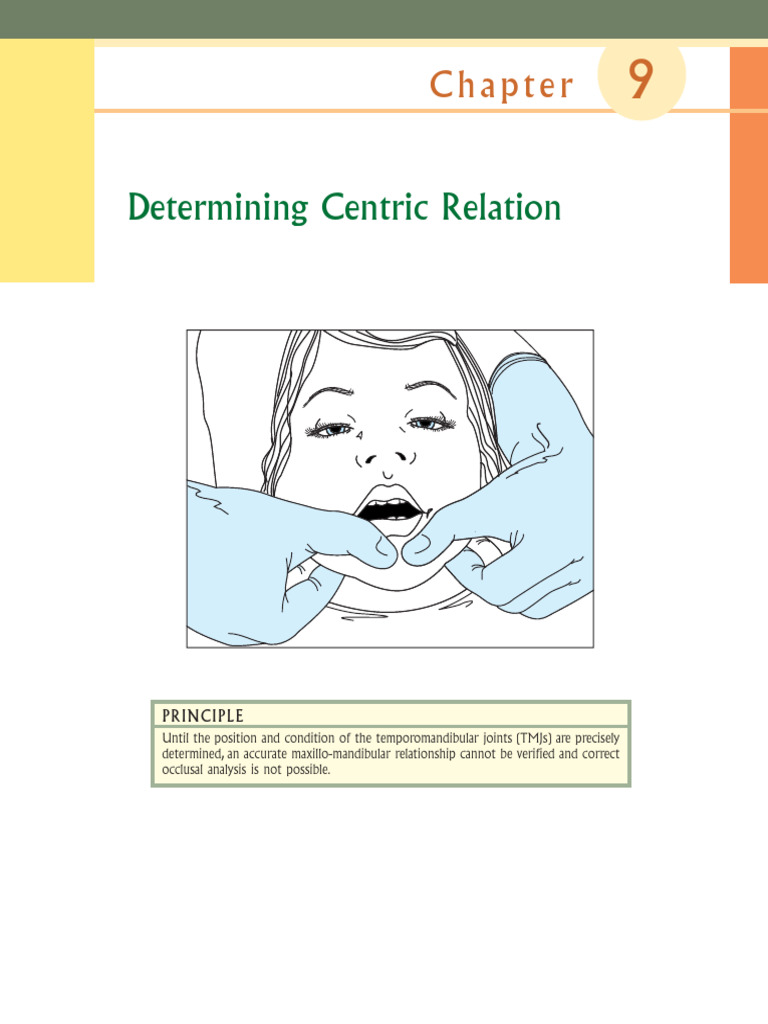 24.3. Dawson. Functional Occlusion: From TMJ To Smile Design. Determining Centric Relation ...