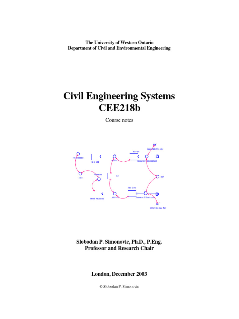 Civil Engineering Systems Guide | PDF