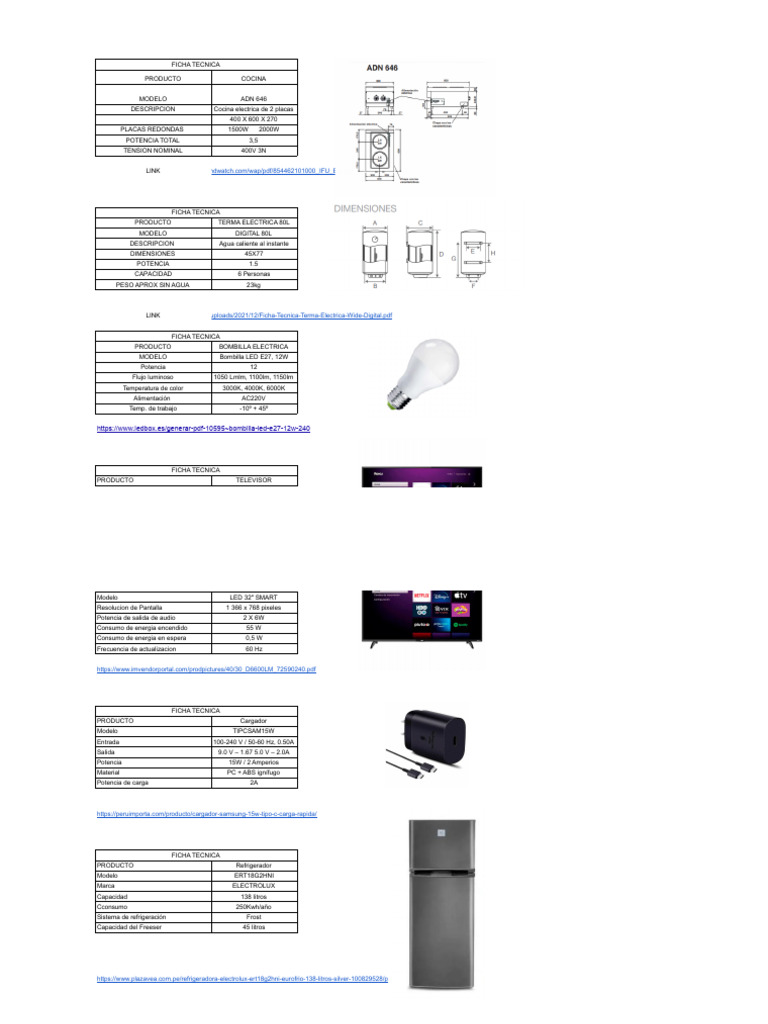 Proyect - Calculo - Ficha Tecnica | PDF