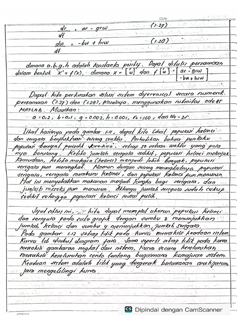 Tugas Kelompok 2 - Sistem Dinamik | PDF