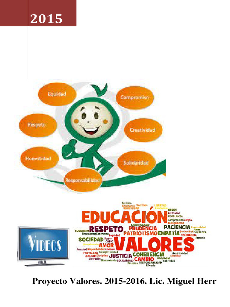 Proyecto de Valores Versión Final | PDF