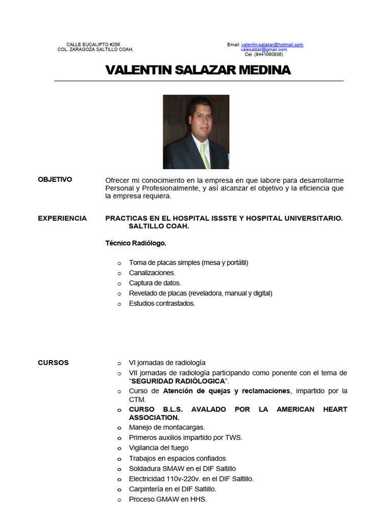 Crri. Vitae.+p+ | PDF | Hogar, jardinería y bricolaje | Ciencia y matemáticas