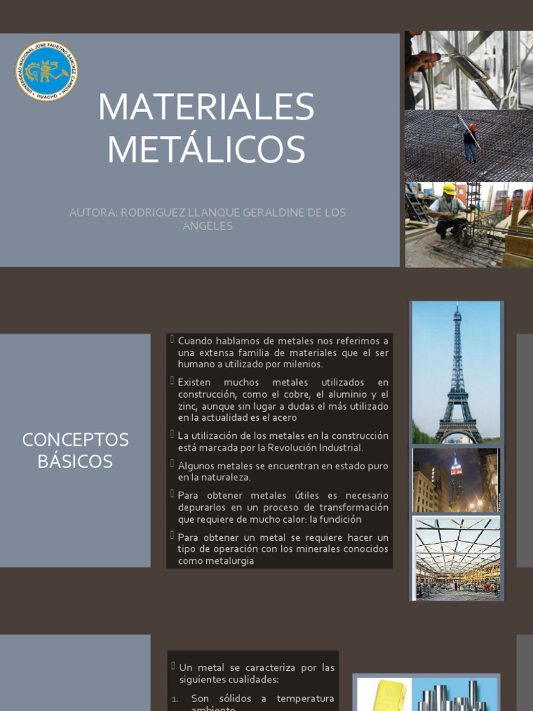 Materiales Metálicos | PDF