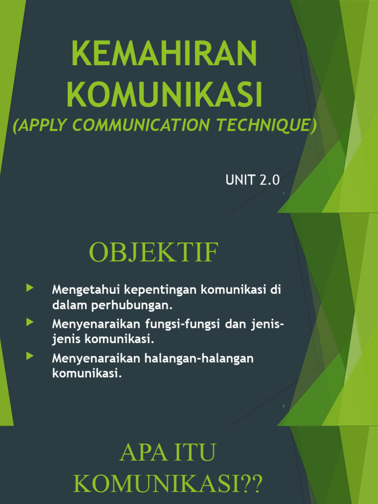 Chapter 2 - APPLY COMMUNICATION TECHNIQUE | PDF