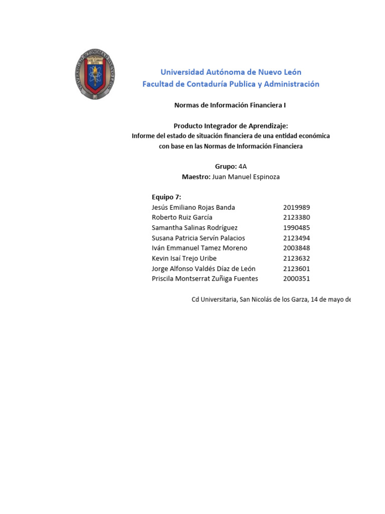 PIA - Equipo 7 - NIFI | PDF