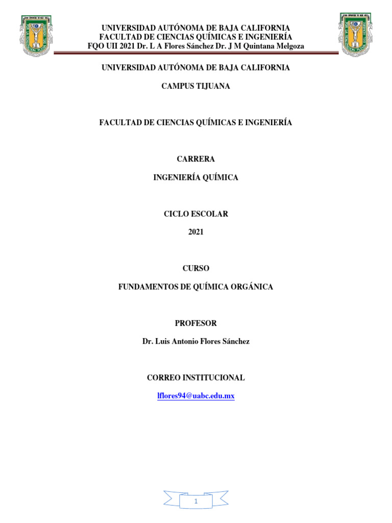 1.4. Conformeros y Analisis Conformacional - 1.4.1-Alcanos 1.4.2 ...