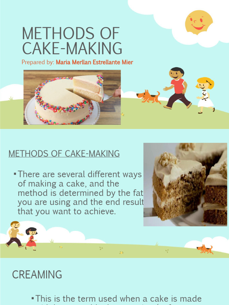 Advance Baking 8 (Methods Cake) | PDF