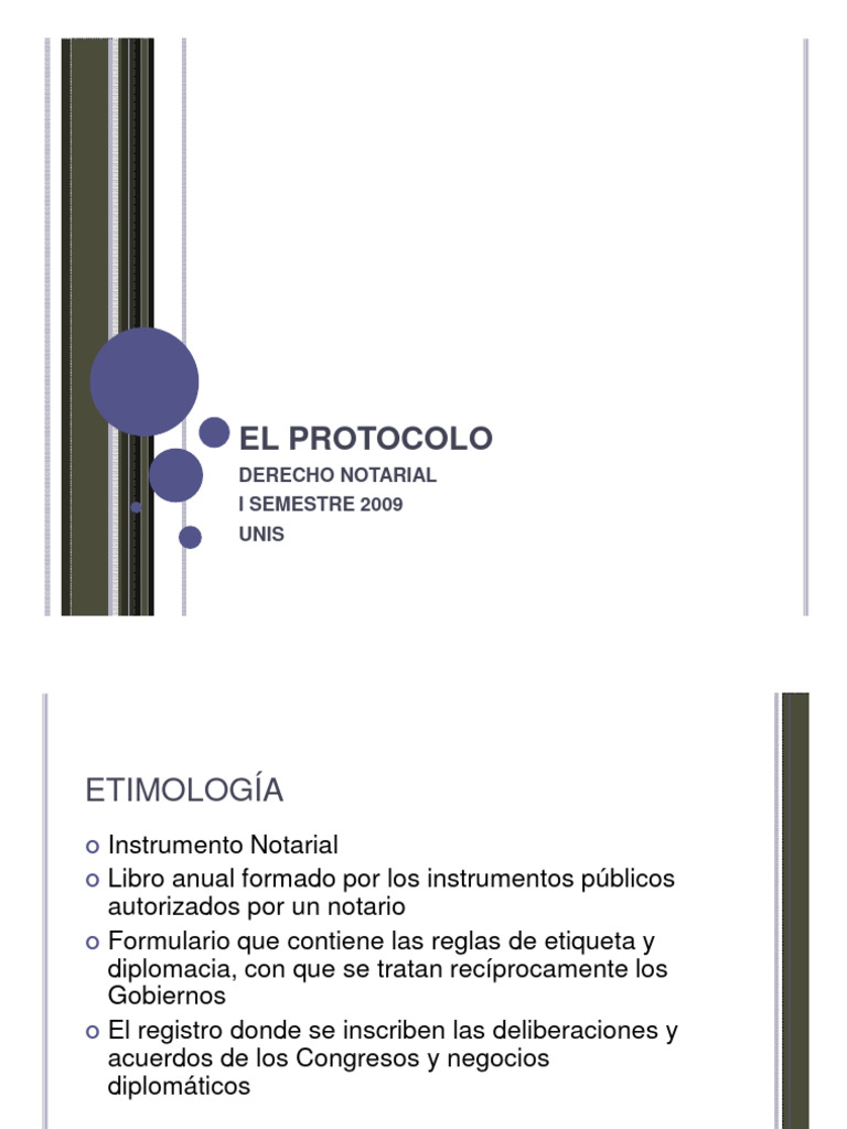 El Protocolo | PDF