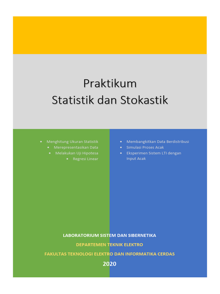 Praktikum Statistik Dan Stokastik | PDF