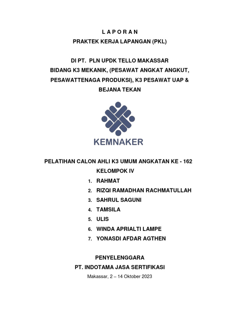 Laporan Kelompok 4 | PDF