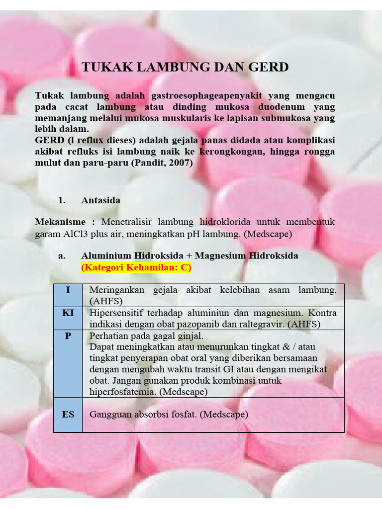 Tukak Lambung Dan Gerd | PDF