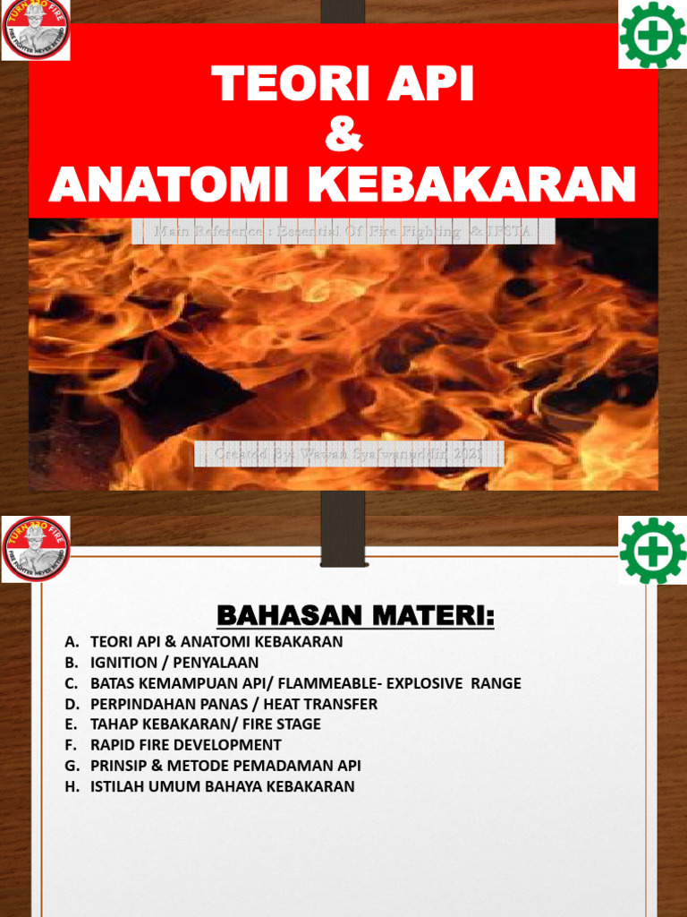 Teori Api Anatomi Kebakaran 2 | PDF