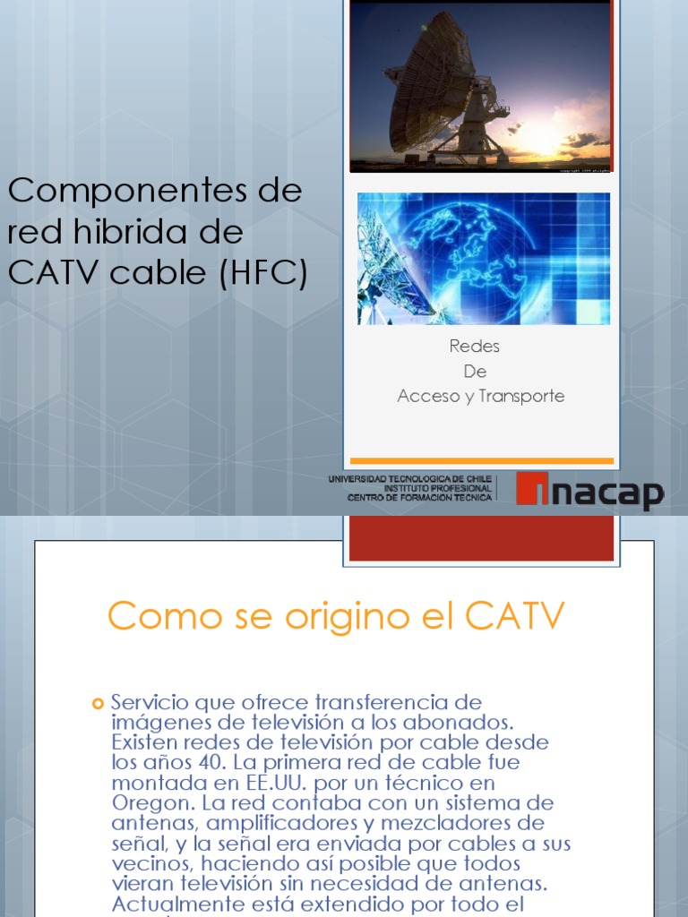 ESTRUCTURA CATV Ok | PDF | Televisión por cable | Ingeniería en ...