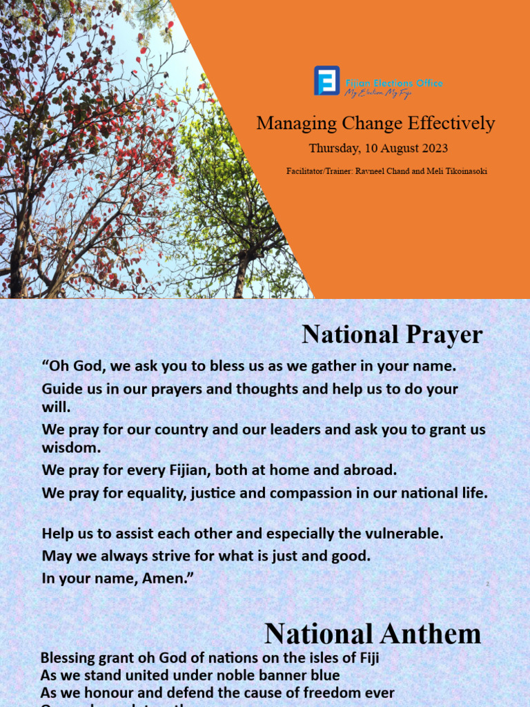 Day 1 - Change Management | PDF | Career & Growth