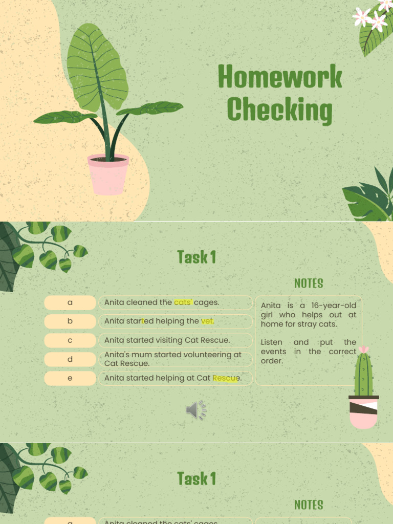 Work-Life Balance & Homework Checking | PDF