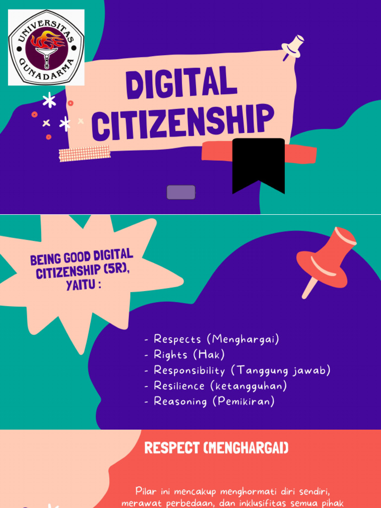 Being Good Digital Citizen Konsep 5 R | PDF